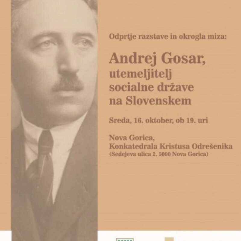 Events - Opening of the exhibition and round table: Andrej Gosar