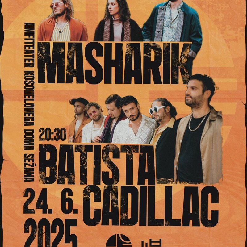 Events - Concert: Masharik and Batista Cadillac - Kosovelov dom
