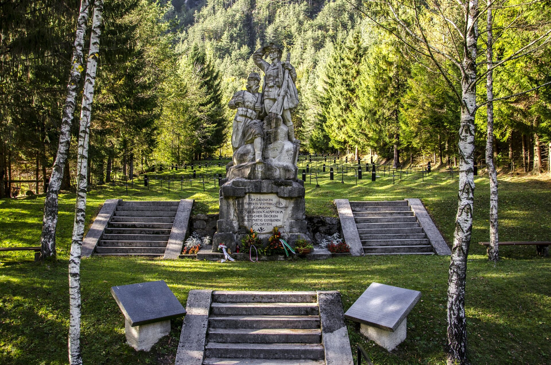 Services - Austro-Hungarian Military Cemetery in Log pod Mangartom
